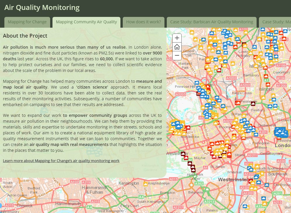 AQ story map print screen 2 | Mapping for Change